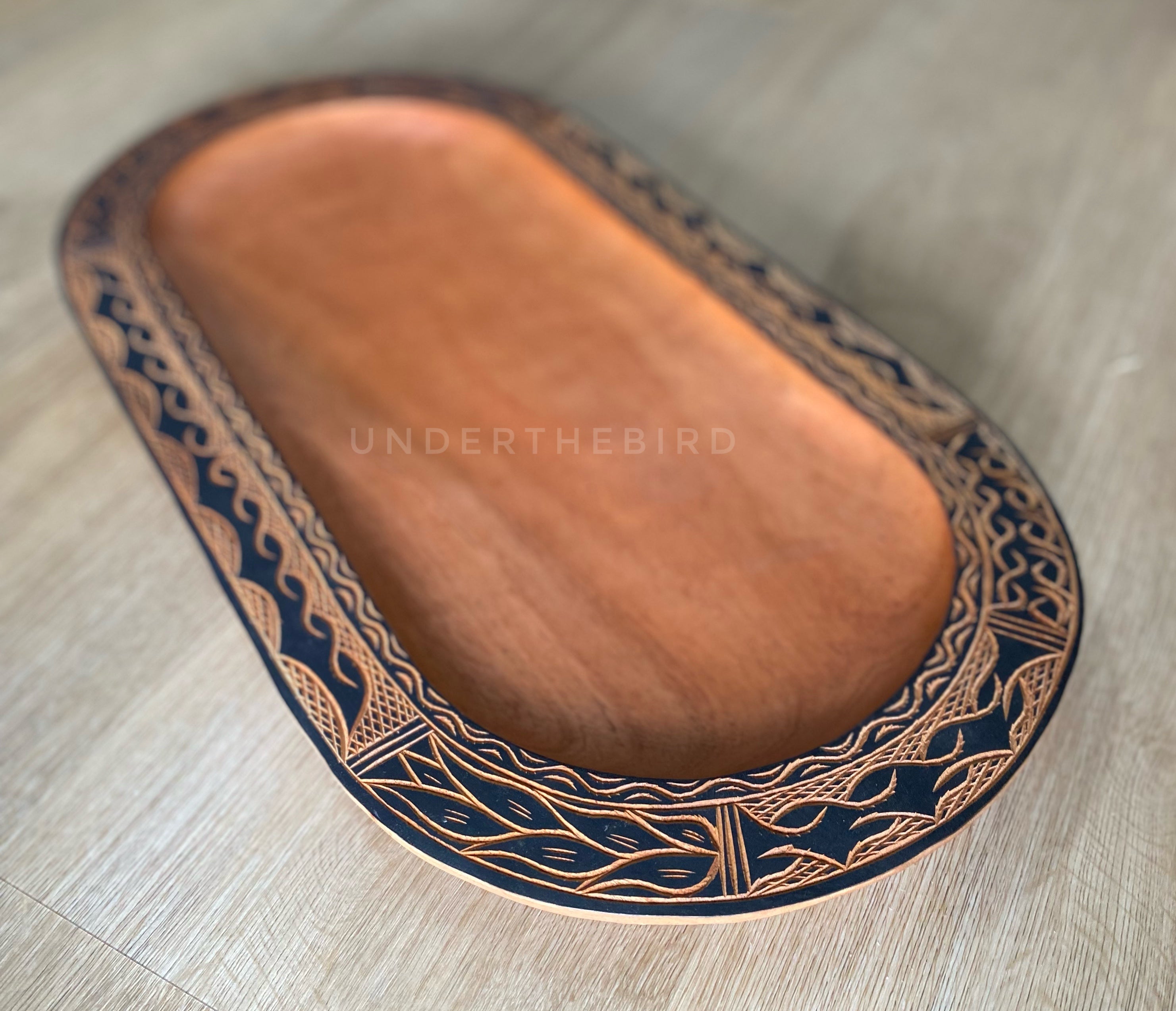 Hand Carved Tray - Samoan – Under The Bird